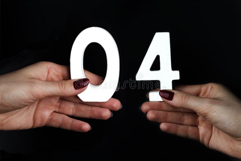 On the Palms of the Figure Four. Stock Image - Image of caucasian ...