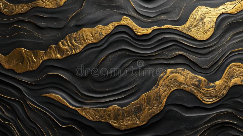 Gold Embossed Texture for Background Stock Image - Image of blue ...