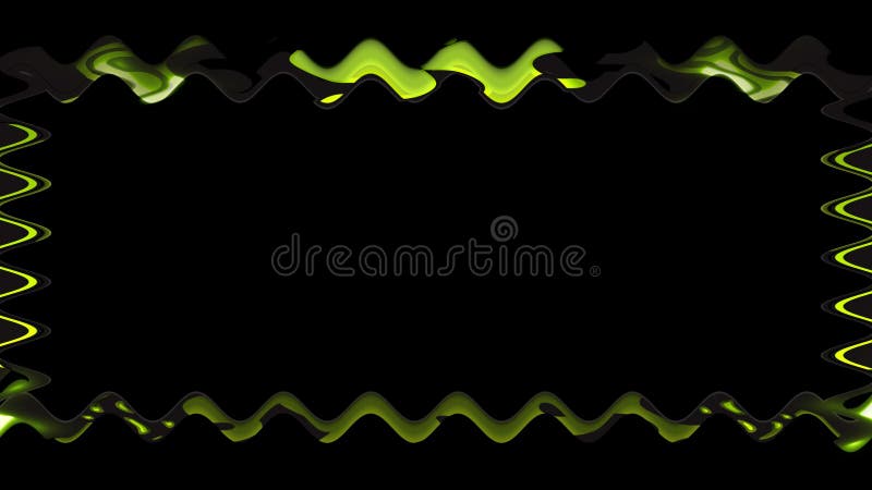 Abstract Green Frame stock footage. Video of geometric - 335541452