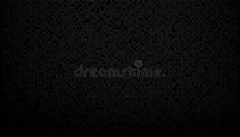 A Black Background with a High-contrast, Pixelated Digital Texture ...
