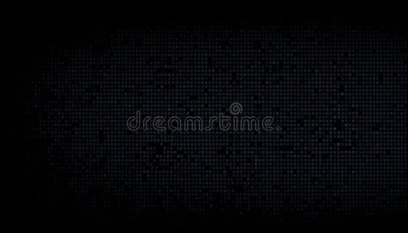 A Black Background with a High-contrast, Pixelated Digital Texture ...