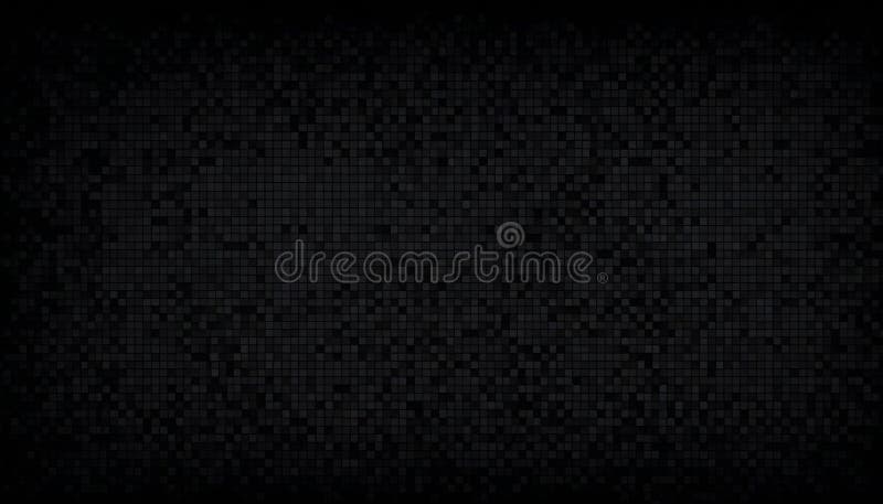 A Black Background with a High-contrast, Pixelated Digital Texture ...