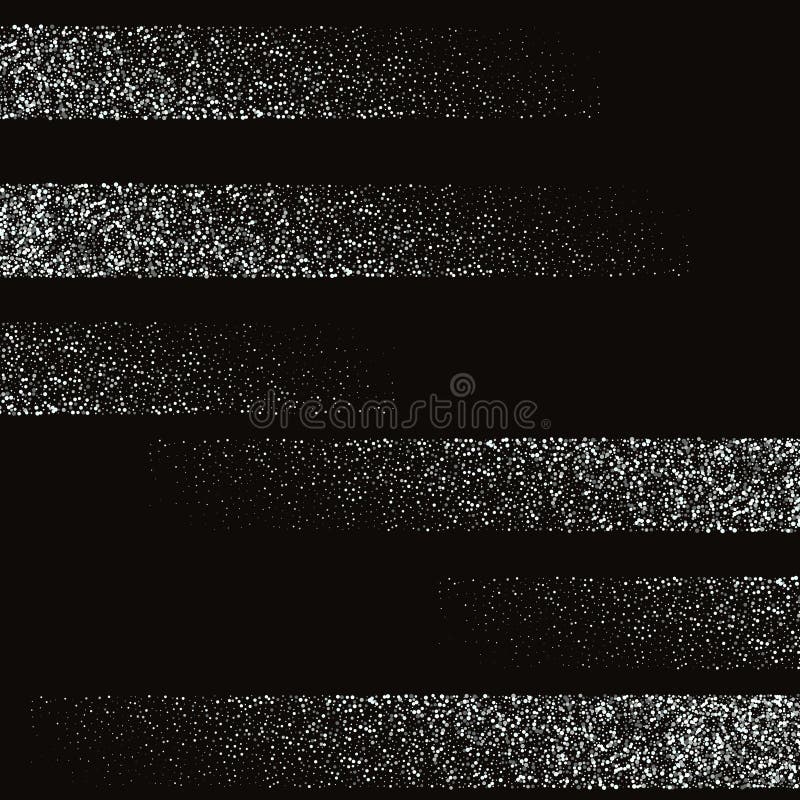 Black Background with Horizontal Stripes of Silver Dust, Design Element ...