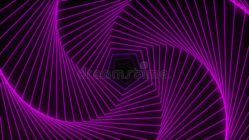 Black Background Purple Lines Repeating Polygons Stock Video - Video of ...