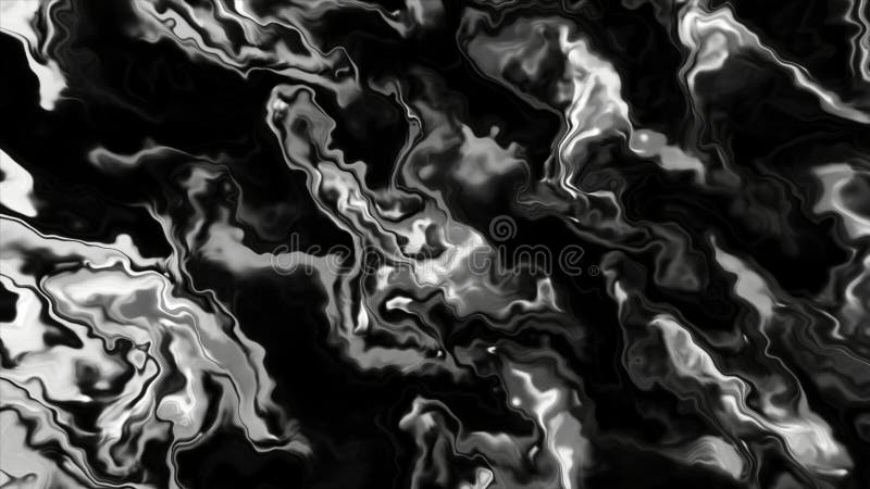 Black Background with Silver Spots. Motion. White Patterns in Computer ...