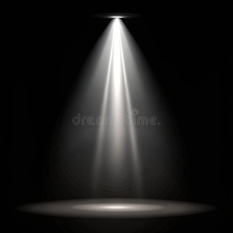 Black Background with Spotlight Effect for Design and Photography Stock ...