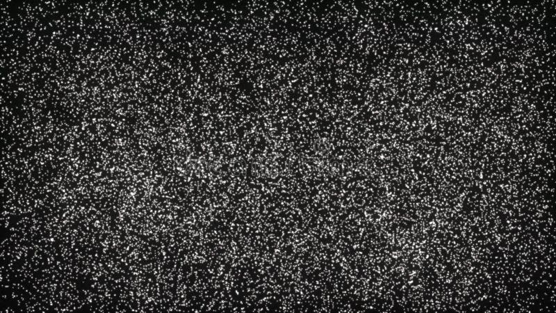 Black Background with Thousands of White Line Spots. Stock Footage ...