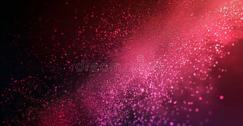 On a Black Background, a Vibrant Red Orange Color Gradient, Grainy ...