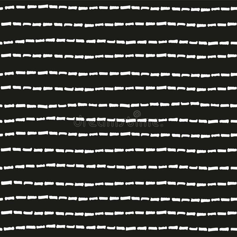 Design Dashed Lines Arranged Horizontally. Stock Illustration ...