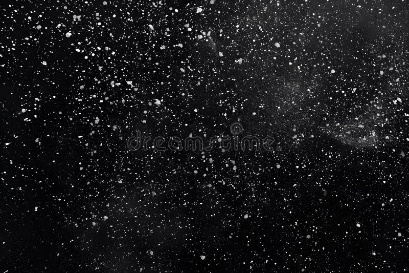 Minimalist Black Background with White Specks and Scratches Stock ...