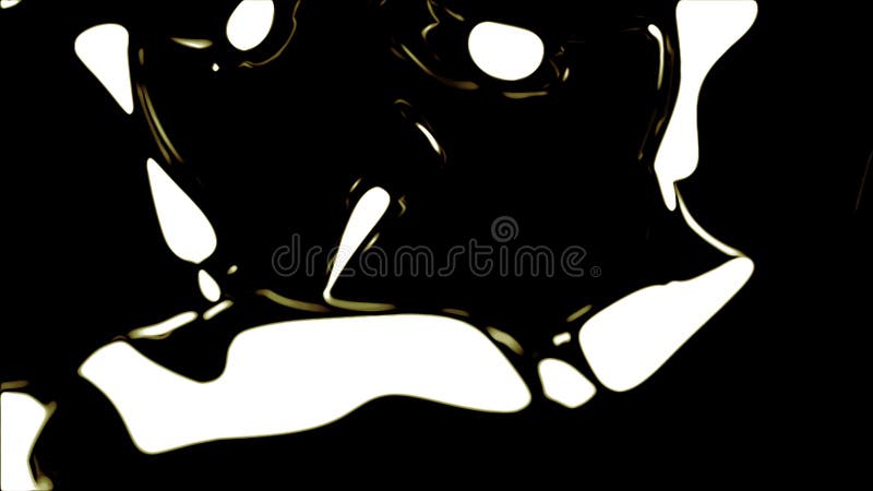 Black Background with Yellow and White Backlight. Design. Blurry Dark ...