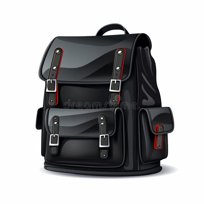 Image of Man with Backpack and Birds Flying Over Lake. Generative AI ...