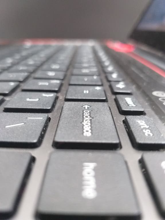 A Black Backspace Focus stock photo. Image of font, text - 248358694