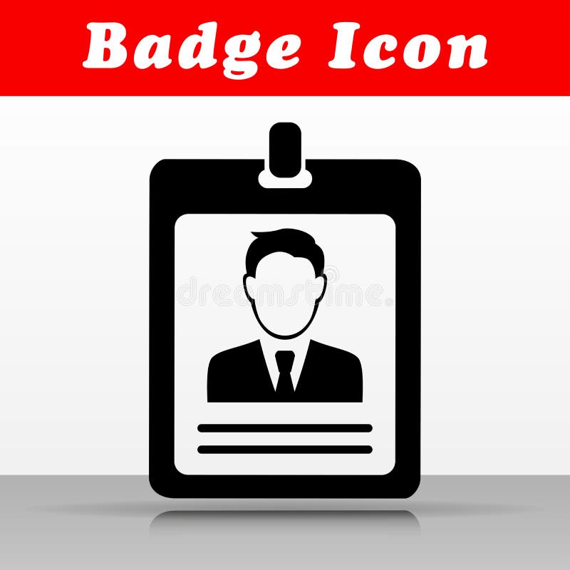 Black Badge Vector Icon Design Stock Vector - Illustration of symbol ...
