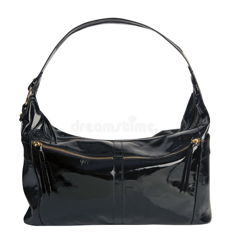 Black bag stock photo. Image of leather, accessory, color - 44003496