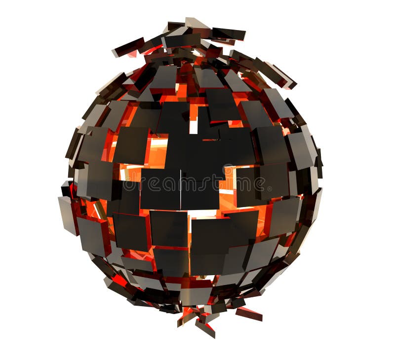 Black ball stock illustration. Illustration of direction - 1616931