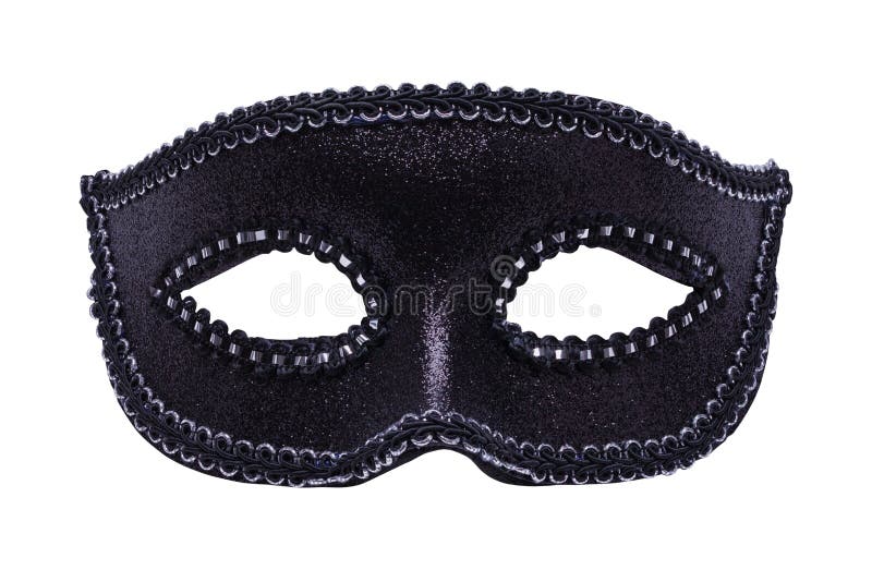 Black Ball Mask stock photo. Image of black, disguise - 243401598