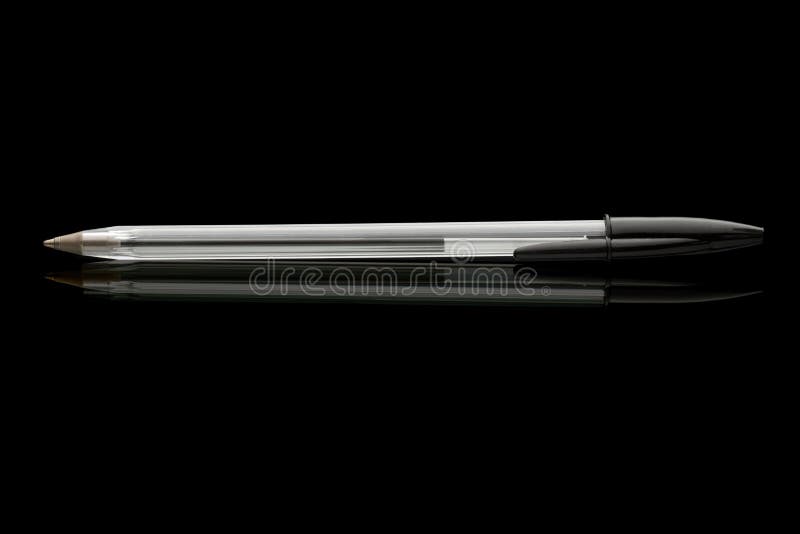 Black Ballpoint Pen stock photo. Image of black, ballpoint - 100912714