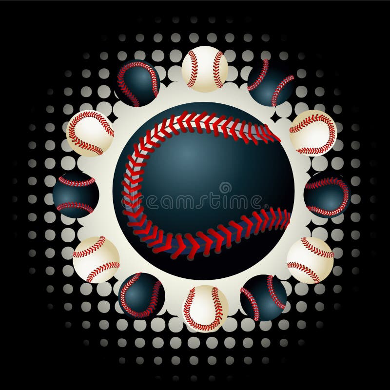 Vector Baseball / Softball Icon Set Stock Vector - Illustration of glove, pictogram: 17858295