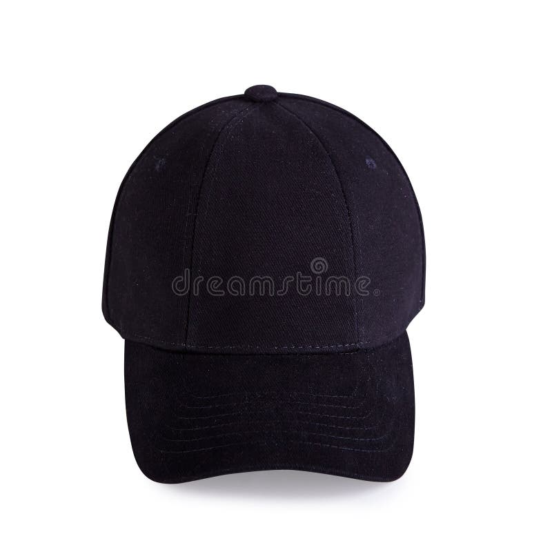 Black baseball cap stock photo. Image of style, advertising - 42106352