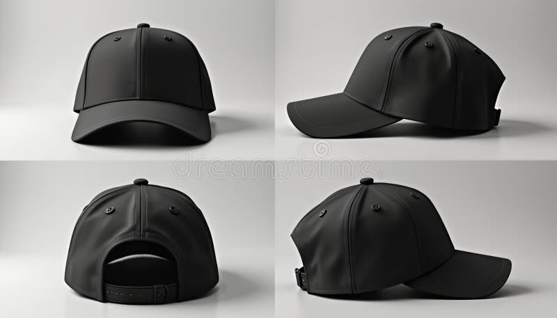 Cap Template Multiple Angles Stock Photos - Free & Royalty-Free Stock ...
