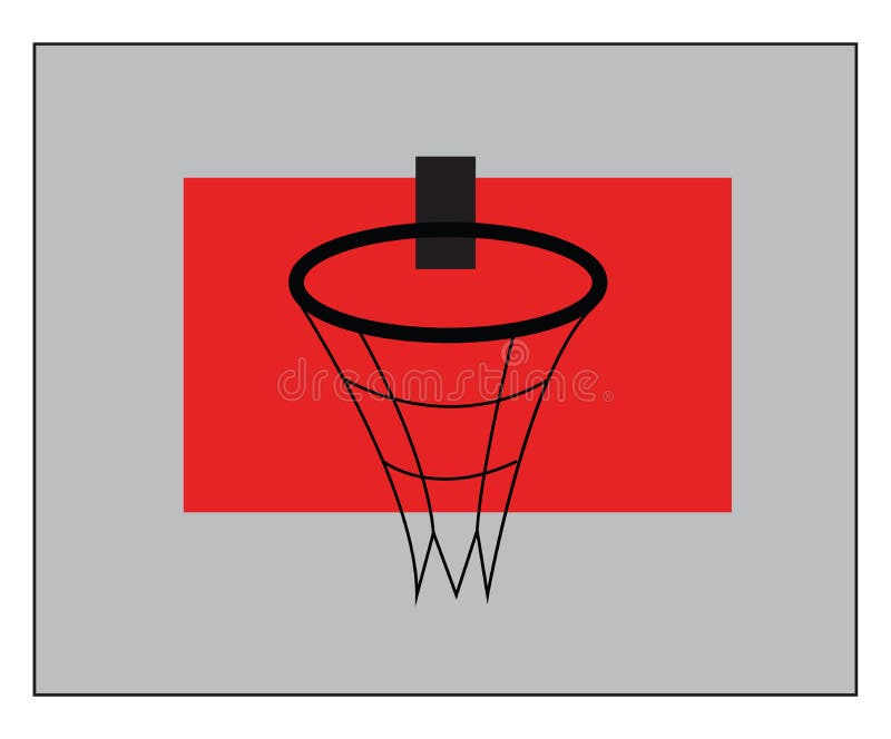 Basketball Ring Vector or Color Illustration Stock Vector ...