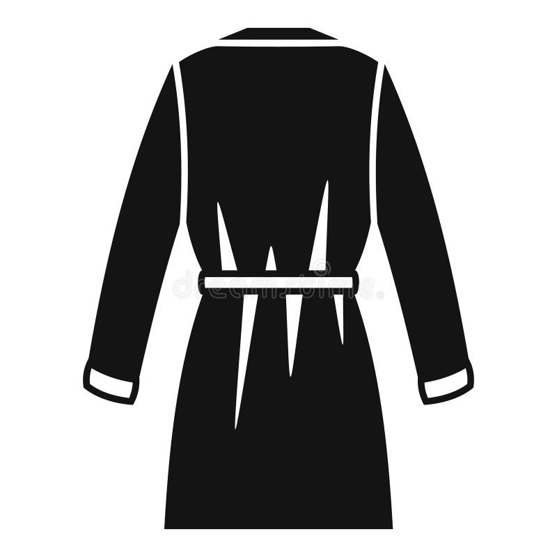 Black Bathrobe Mockup Set, Vector Isolated Illustration Stock Vector - Illustration of housecoat ...