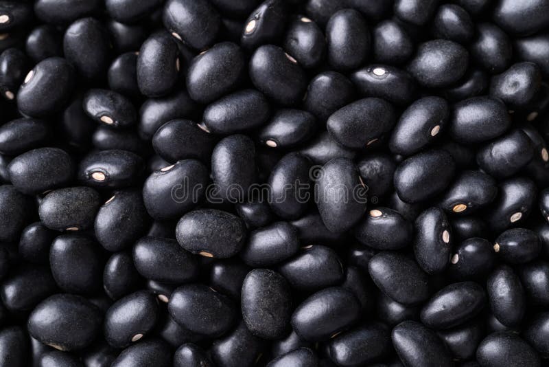 Black Bean Texture Background, Food Ingredient Stock Photo - Image of ...