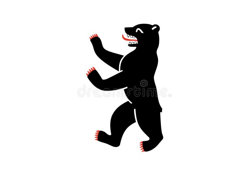 Black Bear Standing Stock Illustrations – 3,237 Black Bear Standing ...