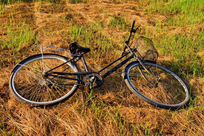 Black Bike stock photo. Image of inspiration, exercise - 16059064