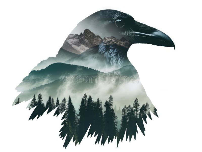 Double Raven Symbol Stock Illustrations – 33 Double Raven Symbol Stock ...