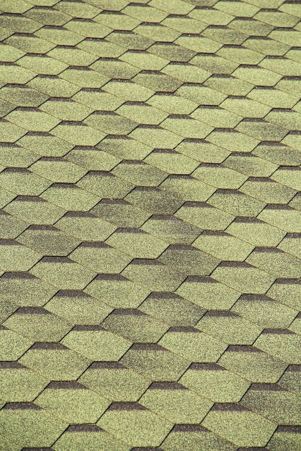 Black Bitumen Shingles on the Roof. Close-up Stock Photo - Image of ...