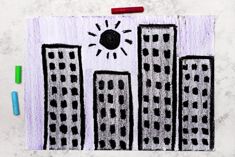 Black block housing estate stock image. Image of exterior - 231653395