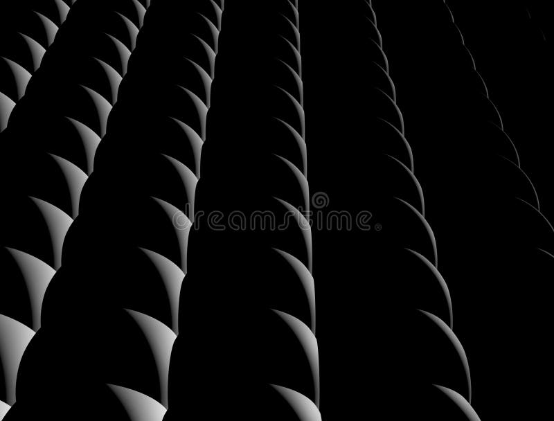 Black blocks 3d image stock illustration. Illustration of blocks ...