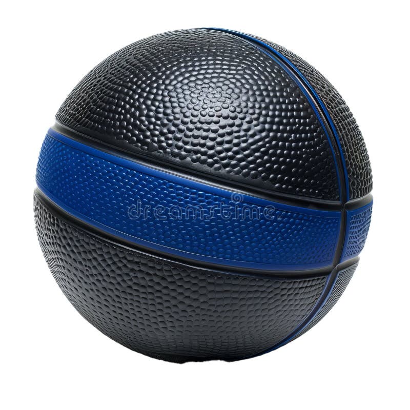 Black and Blue Basketball on Transparent Background Stock Photo - Image ...
