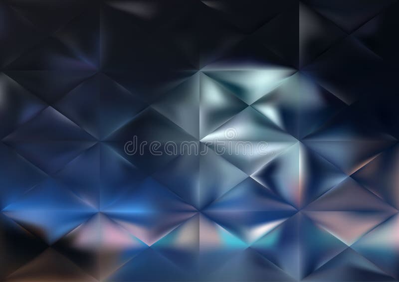 Black Blue and Brown Triangle Pattern Background Stock Vector ...