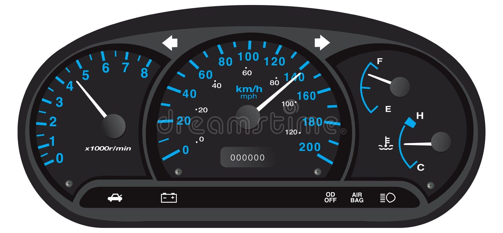 Blue Dashboard Stock Illustrations – 15,573 Blue Dashboard Stock ...