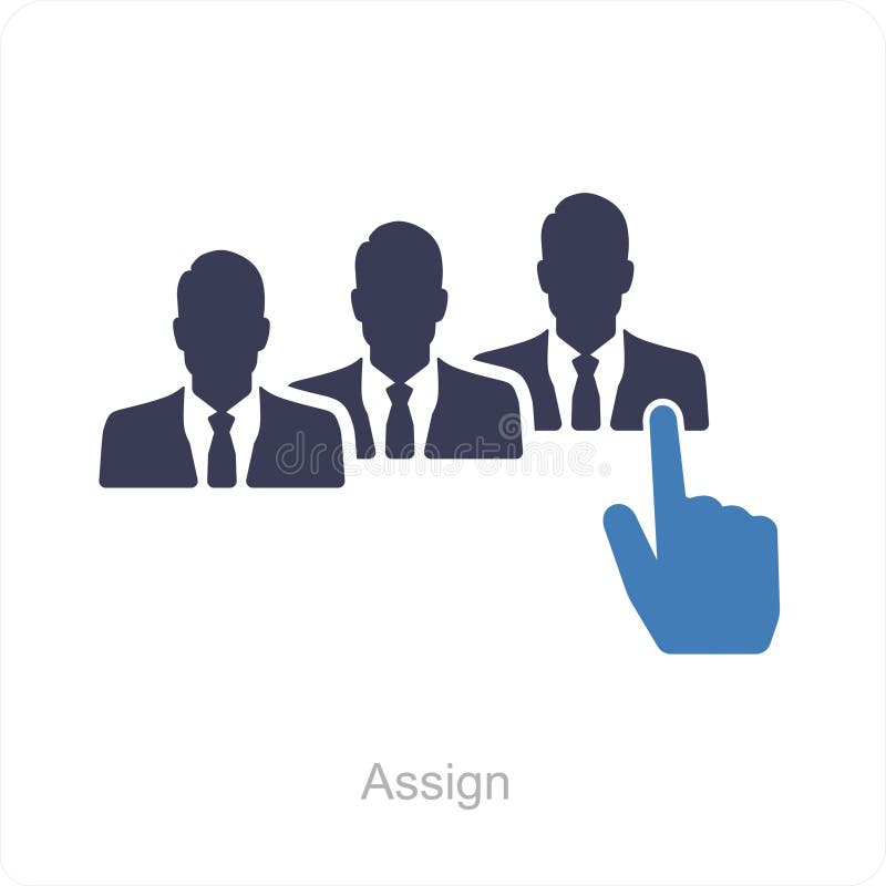 Assign stock vector. Illustration of people, user, design - 340060333