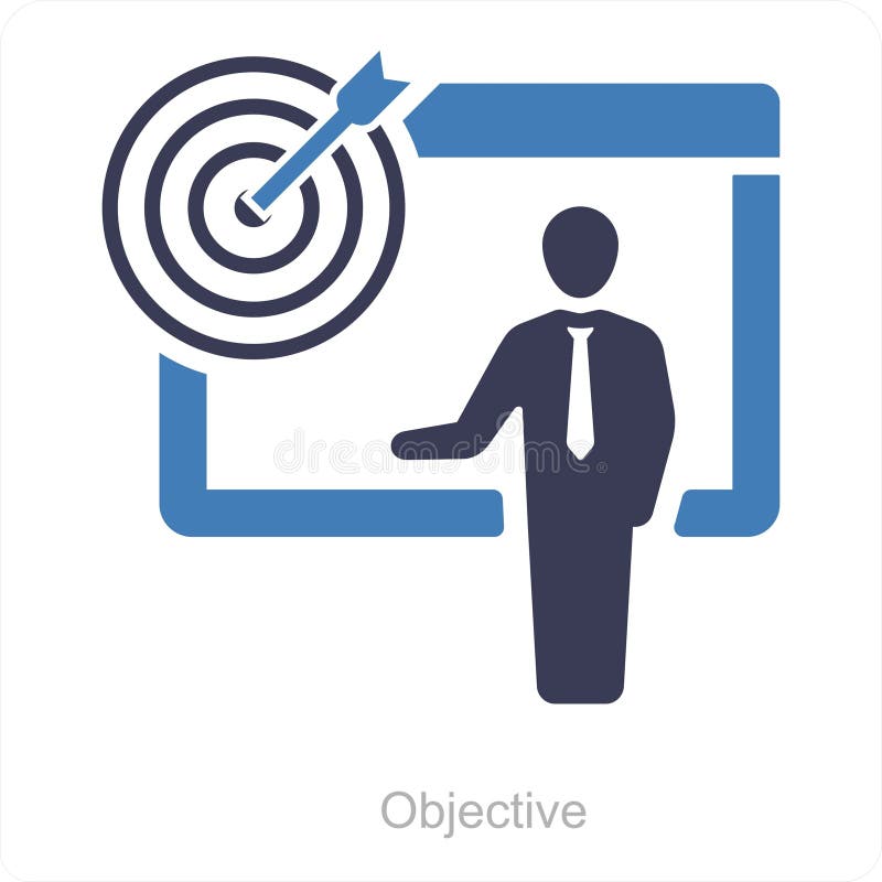 Objective stock vector. Illustration of mission, success - 340060375