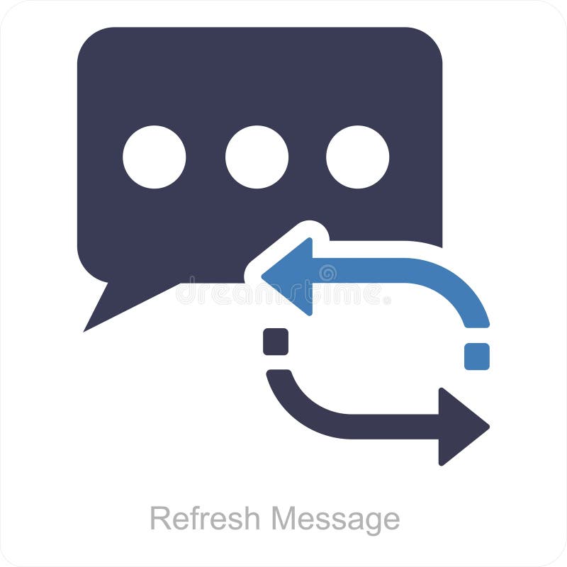 Refresh Message stock vector. Illustration of number - 340061132