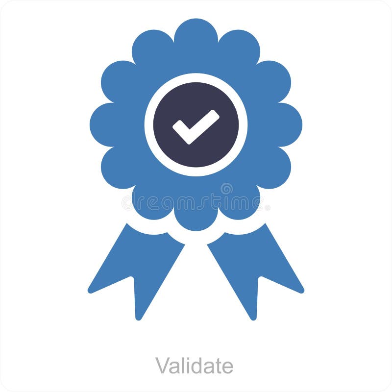 Validate stock vector. Illustration of goal, target - 340075166