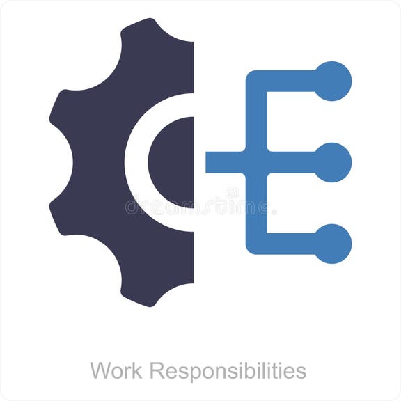 Work Responsibilities stock vector. Illustration of critical - 340079364