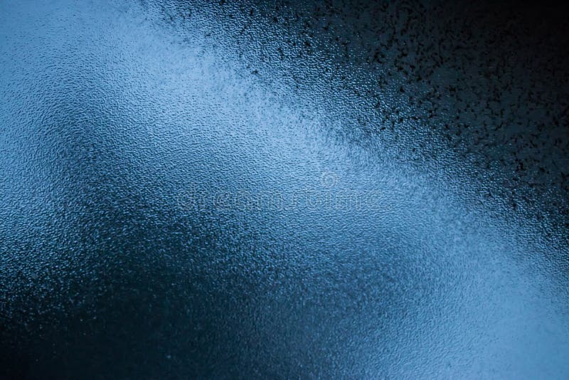 Dark Blue Glass Texture
