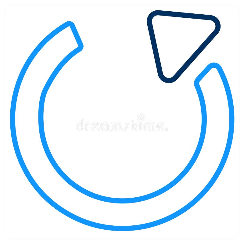 Route and Deviation Icon Concept Stock Illustration - Illustration of ...