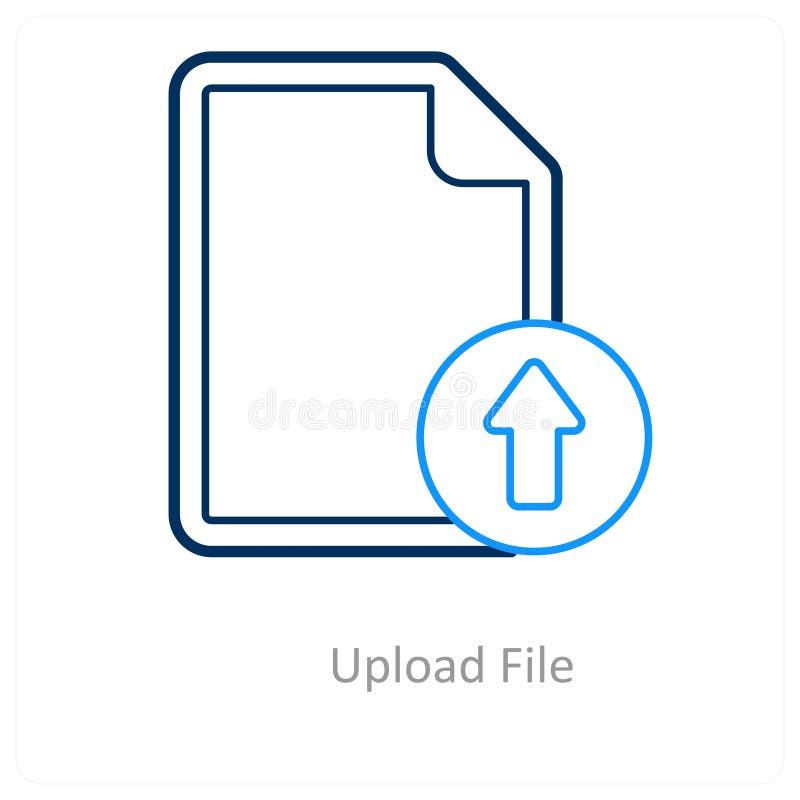 Upload File stock vector. Illustration of design, arrow - 341835119