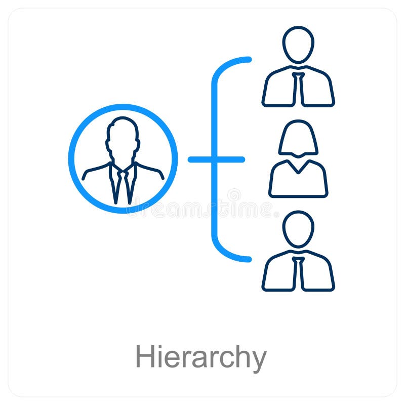 Hierarchy stock illustration. Illustration of networking - 341528585