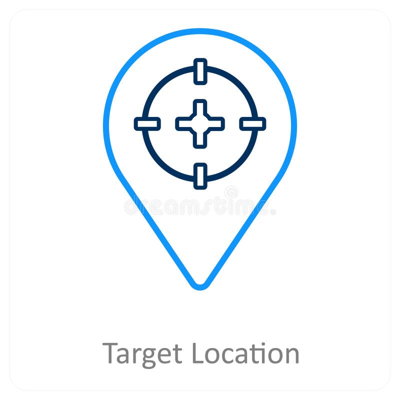 Target Location stock image. Image of vector, placeholder - 341563027