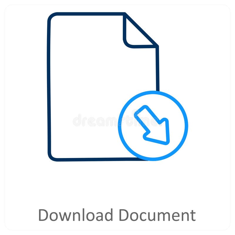 Download Document stock vector. Illustration of file - 341703914