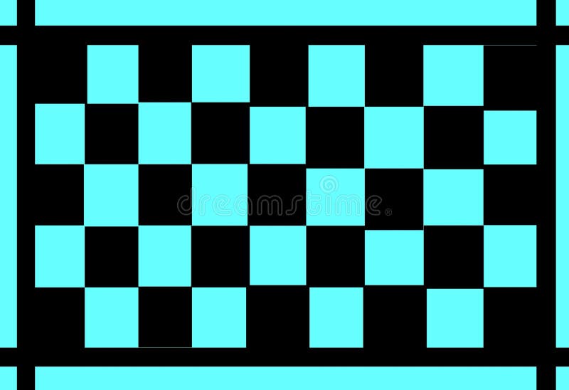 Black and Blue Square Box Abstract Design Stock Illustration ...