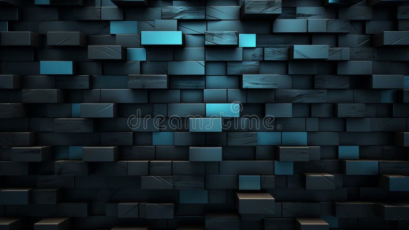 Blue and Red 3d Blocks Wallpapers Hd Wallpapers Stock Illustration ...